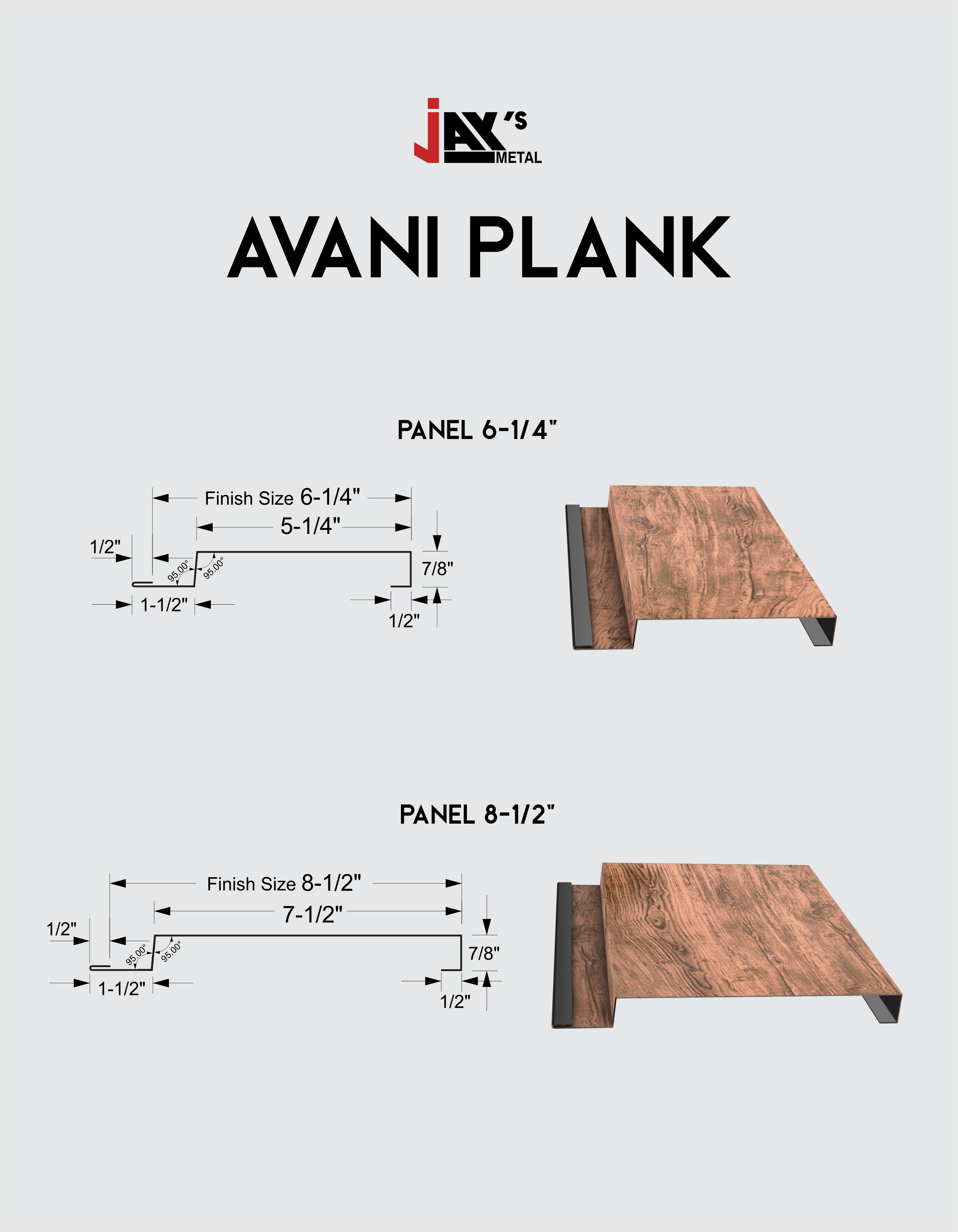 Avani Plank - Jays Metal