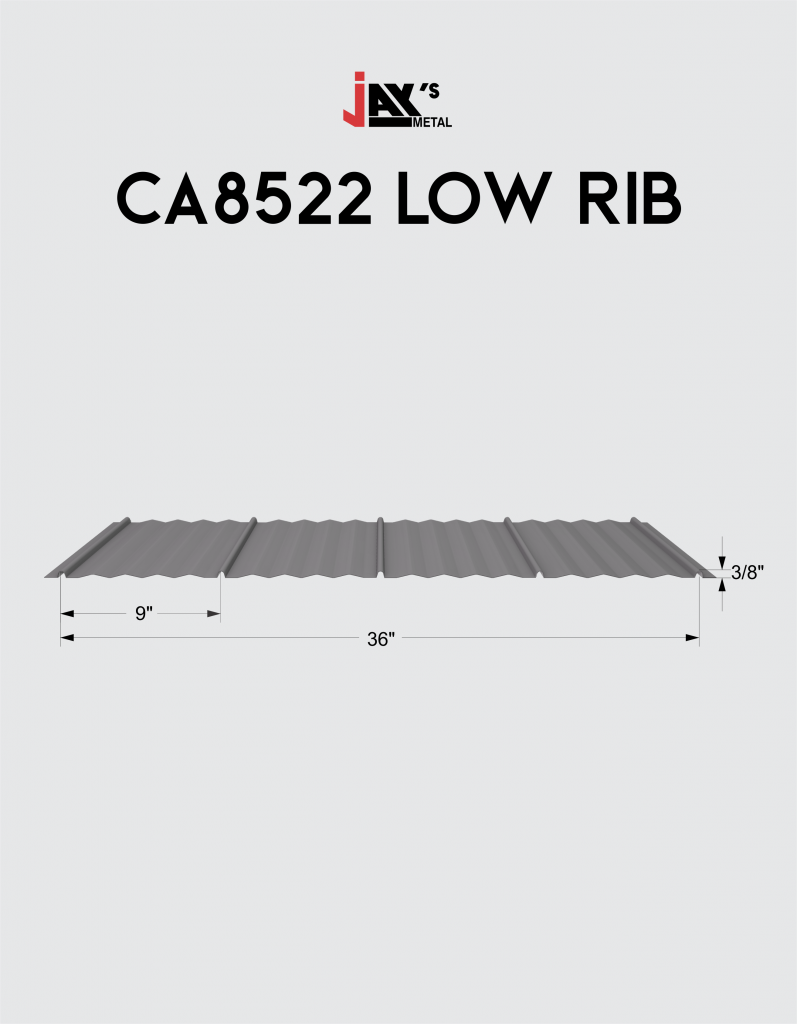 CA8522 Low Rib - Jays Metal