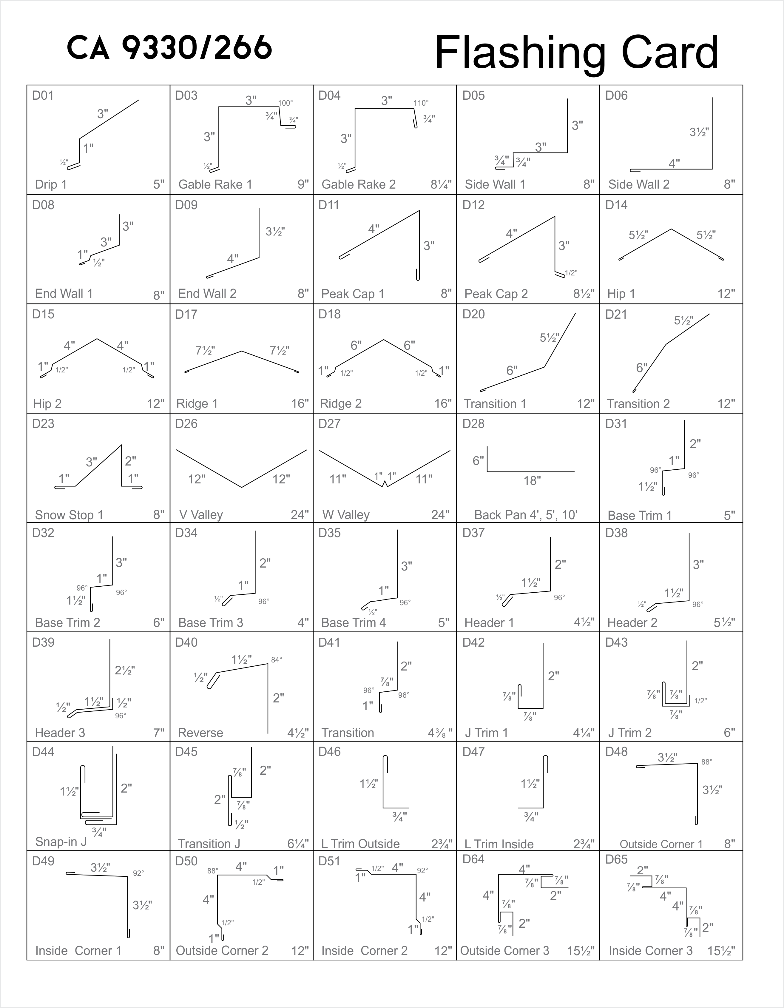 CA 9330 - Jays Metal